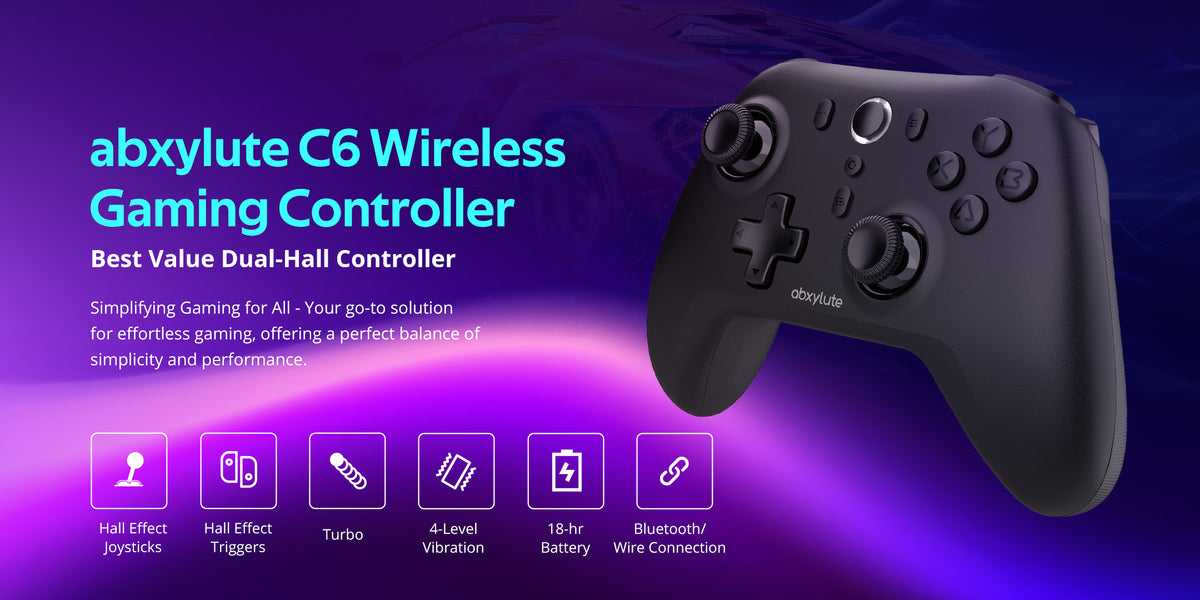 abxylute C6 Wireless Gaming Controller