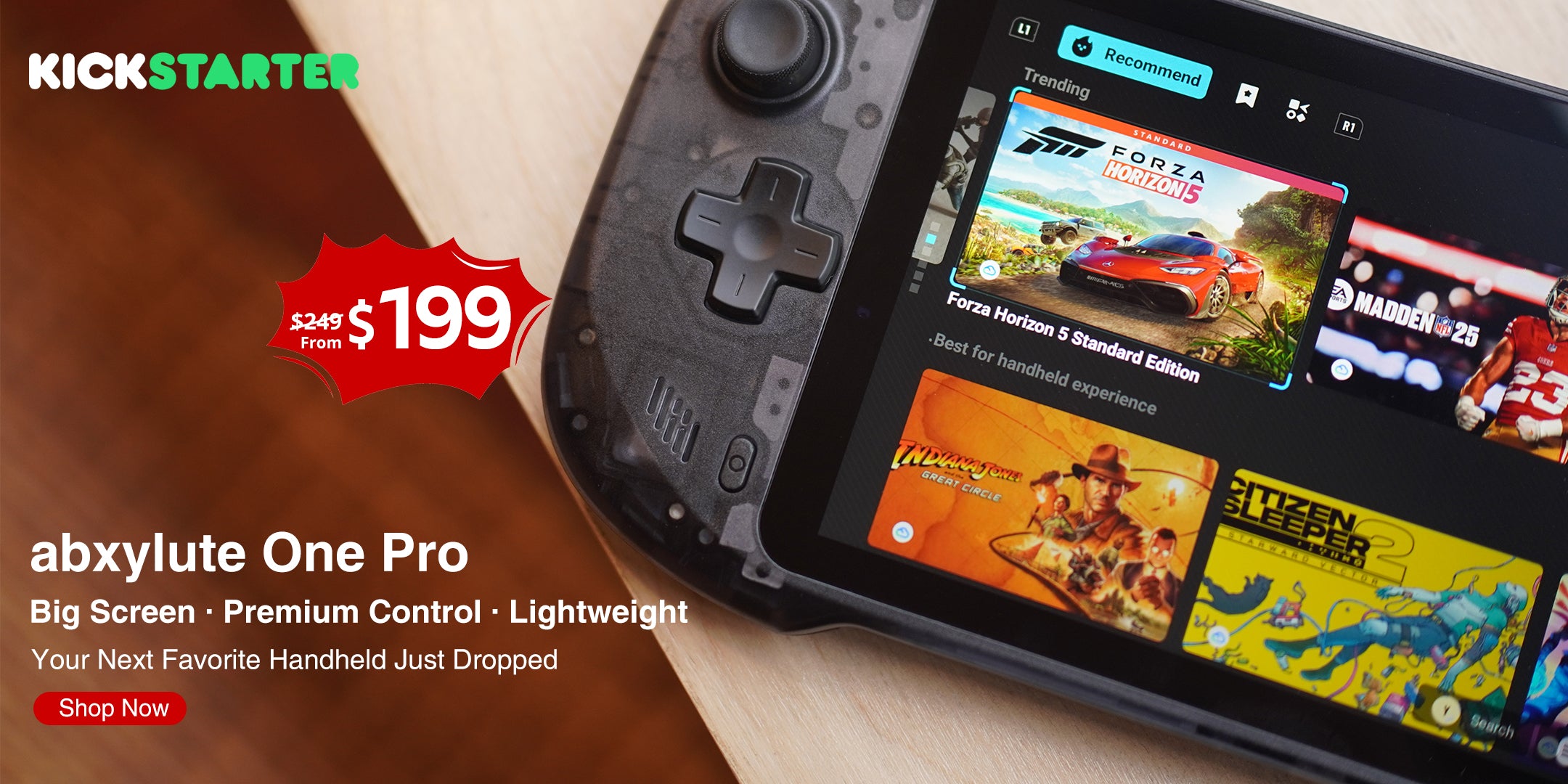 abxylute One Pro Pre-Launch Page