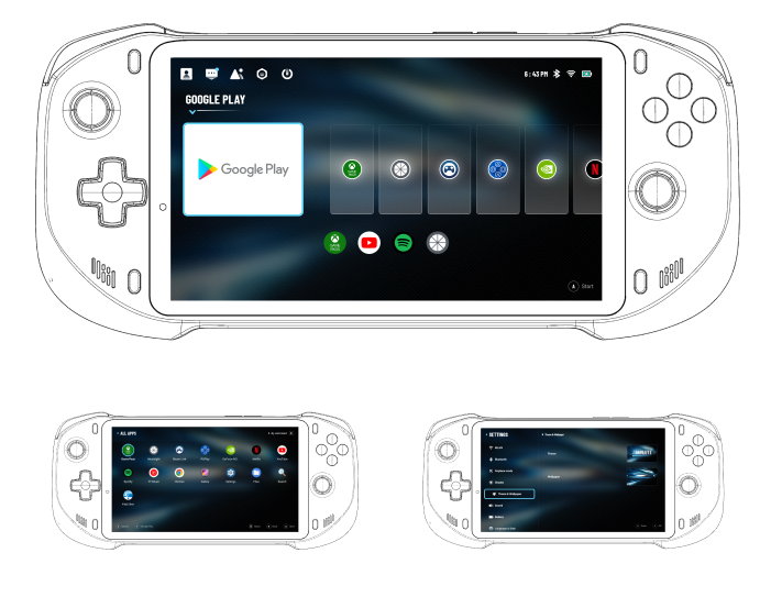 abxylute handheld console